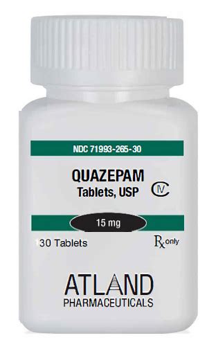 Quazepam 30ct Ndc 71993 0265 30