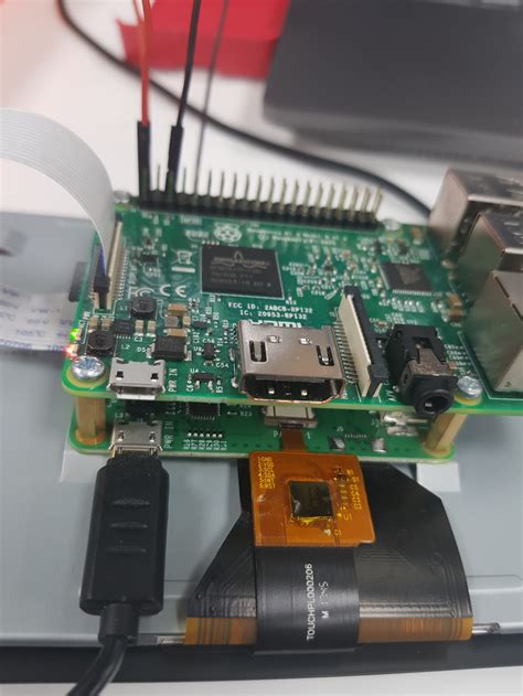 4 라즈베리파이 7인치 모니터 연결과 와이파이설정