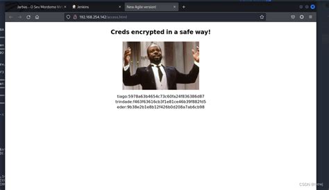 红队笔记 2：jarbas打靶流程（vulnhub） Csdn博客