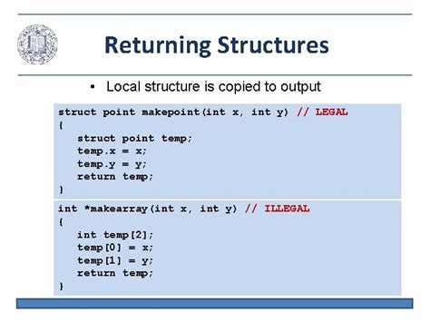 Structures Collection Of Several Variables Under A Single