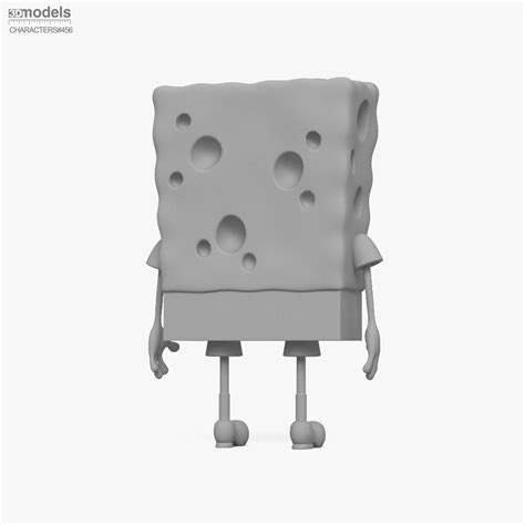 Spongebob 3d Model Download Cartoon Characters On