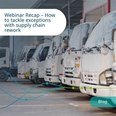 tackle exceptions with supply chain rework
