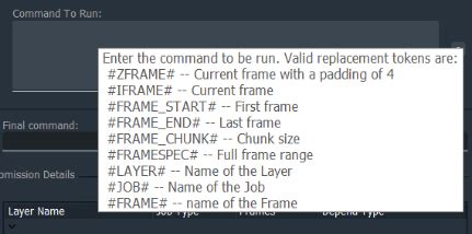 All Tokens In Shell Tooltip Issue Academysoftwarefoundation Opencue Github