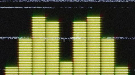 Animation Of Interference Over Light Lines Stock Video Video Of