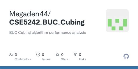 Github Megaden44cse5242buccubing Buc Cubing Algorithm Performance Analysis