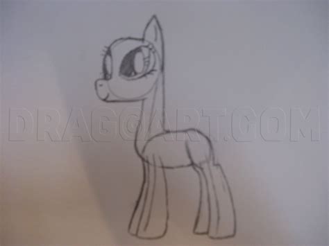 How To Draw Mlp Lilly Step By Step Drawing Guide By Tasey Dragoart