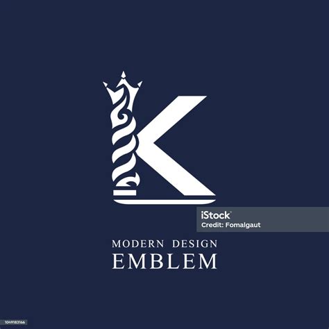 대문자 K 우아한 로얄 스타일입니다 아트 디자인입니다 물결 모양 요소와 우아한 로고입니다 그려진된 상징 브랜드 이름 회사 비즈니스 카드 레스토랑 부티크 호텔 스포츠 벡터