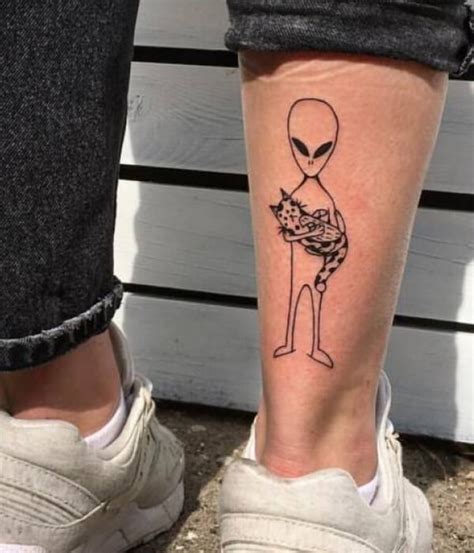 Best 30 Alien Tattoo Design And Ideas Inspiration Guide