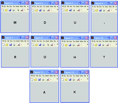 Extraction Of Characters From The Input Image Download Scientific Diagram