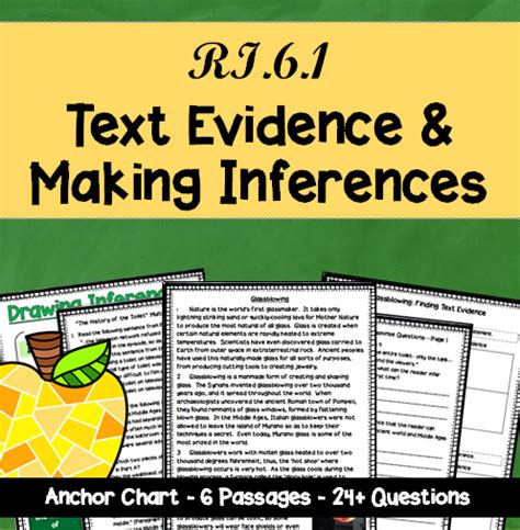 Ri61 Text Evidence And Making Inferences Made By Teachers