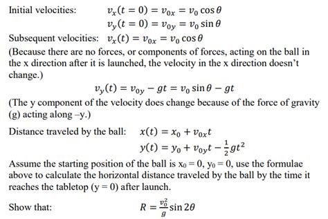 solved initial velocities