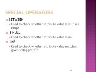 Introduction To Structured Query Language Sql PPT