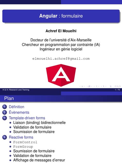 cours angular form pdf internet et web internet