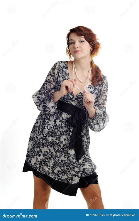 Seduction Stock Image Image Of Necklace Hair Caucasian