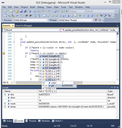 C Compiler Isnt Recognizing A Value In A Struct Stack Overflow