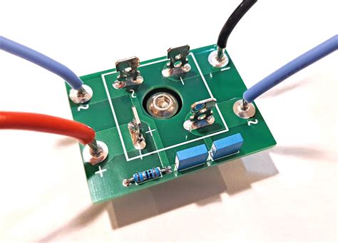 2x Bridge Rectifier Pcb With Solder Pads And Snubber Etsy
