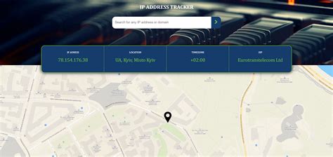 Github Dmytro1991uaipaddresstracker Ip Address Tracker App Allows