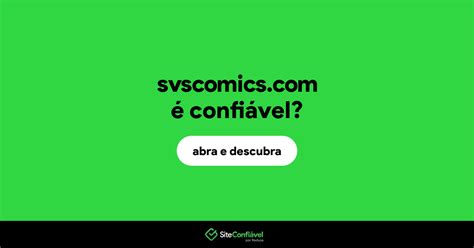 é Confiável Svscomics é Segura Site Confiável