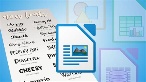 how to install new fonts in libreoffice or openoffice