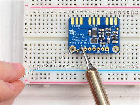 Assembly Adafruit Si5351 Clock Generator Breakout Adafruit Learning
