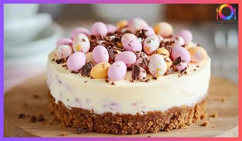 Mini Egg Cheesecake