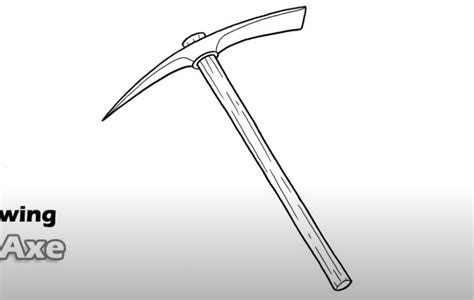 Pickaxe Drawing