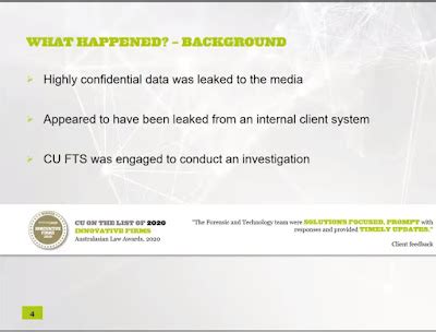Digital Forensics Examiner Digital Forensics Data Leak Investigations