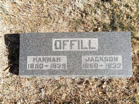 Hannah Totten Offill 1850 1938 Memorial Find A Grave