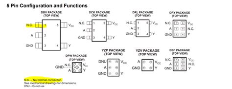 SN LVC G Connecting The NC Pin To Ground Logic Forum Logic TI E E Support Forums