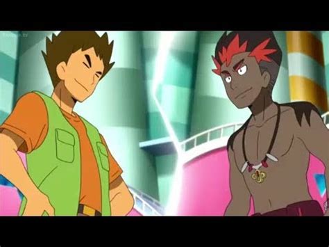 Brock Vs Kiawe Pokemon Amv Youtube