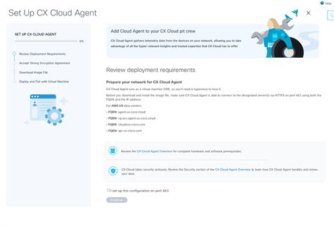 Use And Overview Of CX Cloud Agent V Cisco
