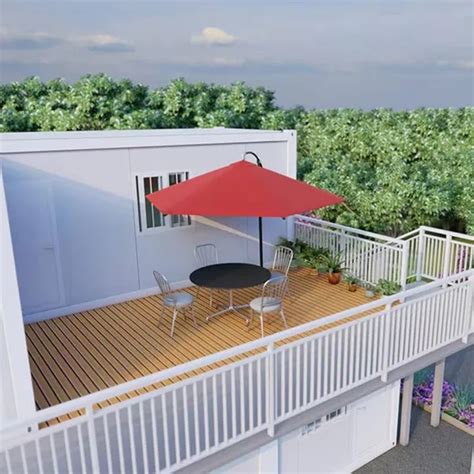 Container House With Shower Room Access Control Room Toilet