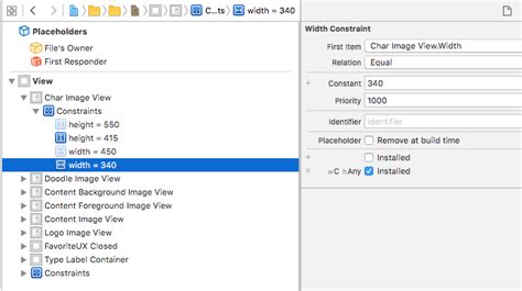 Ios Width And Height Nslayoutconstraints On Uiimageview Not Working