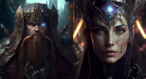 Нейросеть показала как бы могли выглядеть герои Властелина колец в киберпанке World Of