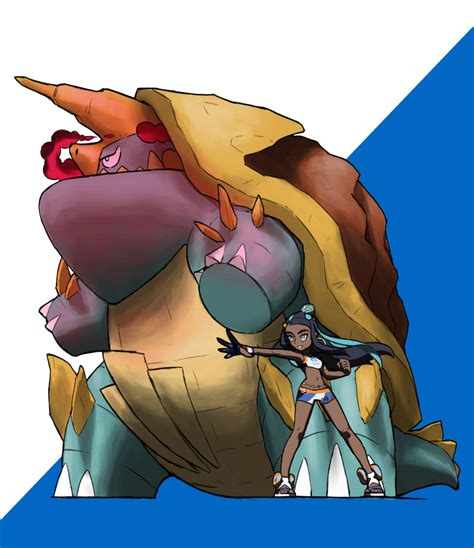 Blacknirrow Drednaw Gigantamax Drednaw Nessa Pokemon Nintendo Pokemon Pokemon Swsh