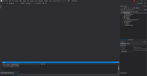 ASP NET Core MVC Tutorial Session Web App Template Structure