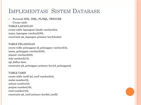 perancangan database penyewaan lapangan pdf