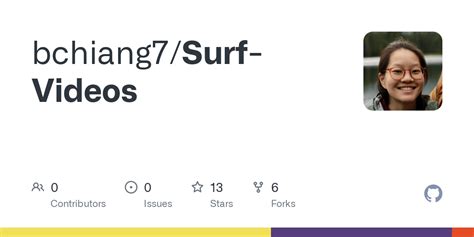 github bchiang7 surf videos