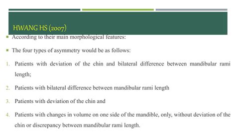 Facial Asymmetry Ppt Management In Orthodontics Pptx Dental Health
