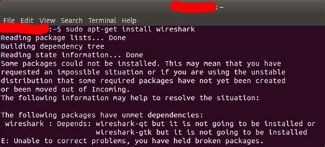 Apt Cant Install Wireshark On Ubuntu 18041 Lts Ask Ubuntu
