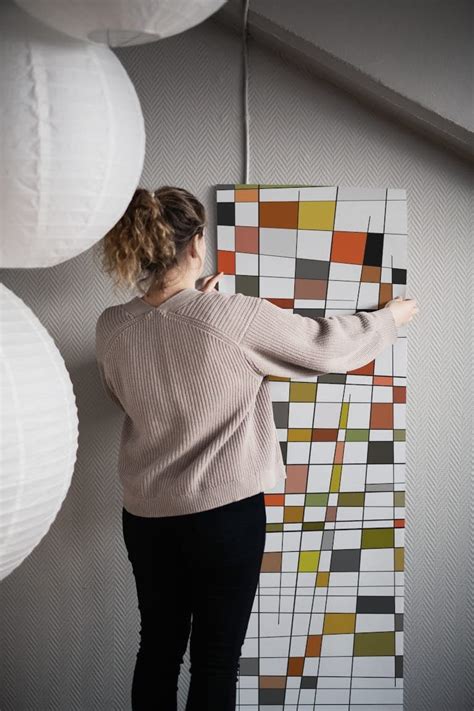 Multiple Rectangles Wallpaper Buy Wallpapers Online Happywall