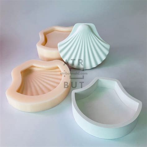 Силіконова форма Мушля кашпо купити за найкращою ціною інтернет