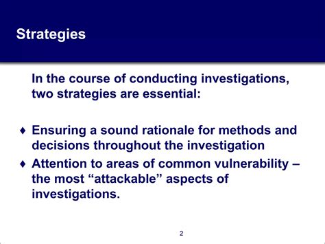 bulletproofing employment investigations ppt