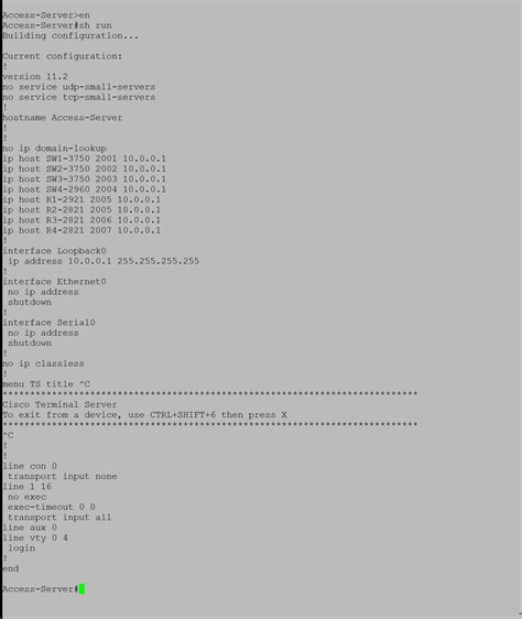 Cisco 2511 Rj45 Menu Commands Cisco Community