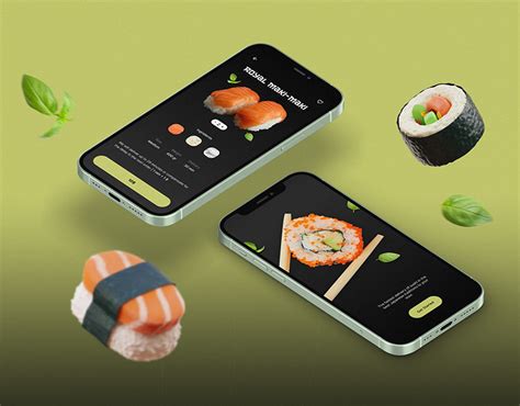 Sushi App Design On Behance