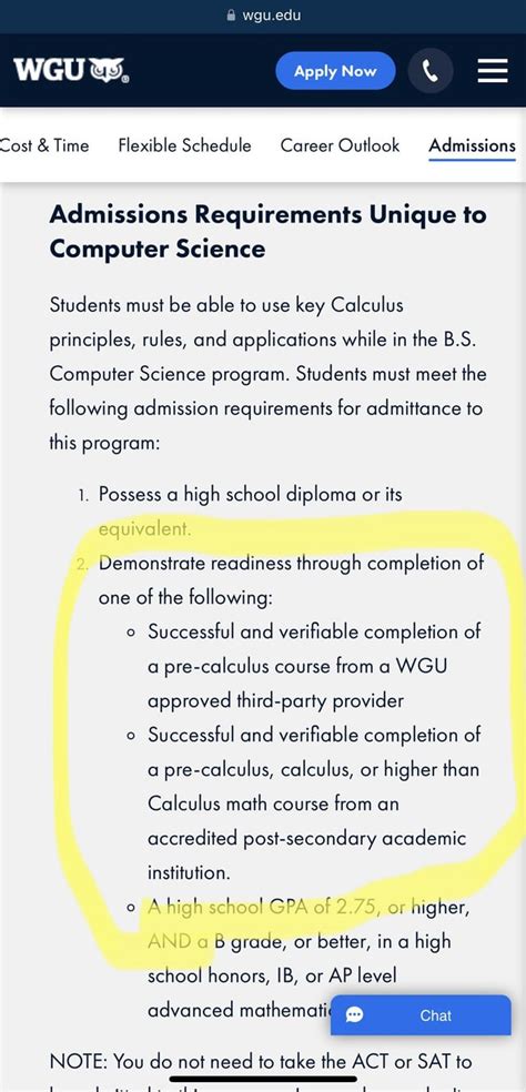 Calculus Admission Requirement For Compsci Rwgucompsci