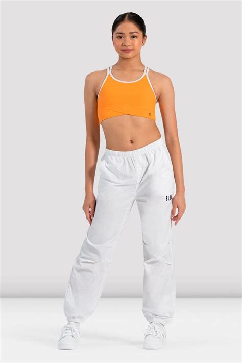Girls Striker Camisole Crop Top Orange Bloch Dance Uk
