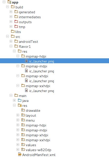 Crear múltiples productFlavors con Android Studio Programación