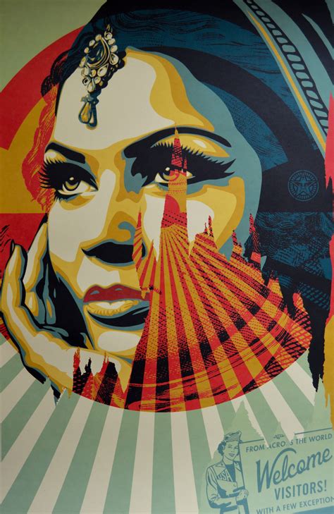 Shepard Fairey Target Exceptions Gesigneerd Verkocht Kunstveilingnl