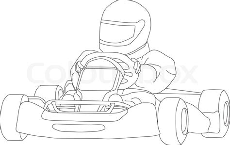 Go Kart Drawing At Getdrawings Free Download